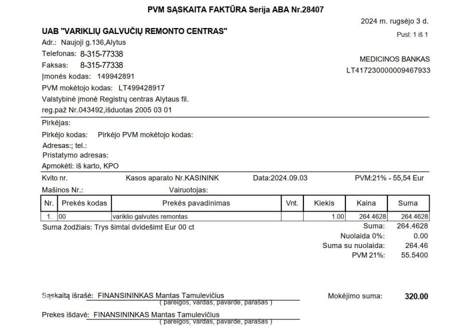 Red Volkswagen Caddy 2008 in Kaunas, with an engine capacity of 1.90 L and mileage of 391 thousand km for 3000 €, photo 15 on AUTOMOTO.COM.LV