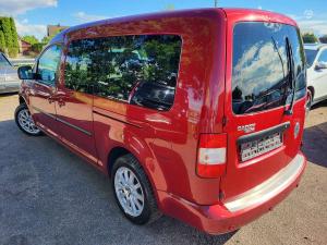 Sarkans Volkswagen Caddy 2008 Raseiniai, ar dzinēja tilpumu 2.00 L un nobraukumu 303 tūkst. km par 4750 €, foto 5 vietnē AUTOMOTO.COM.LV