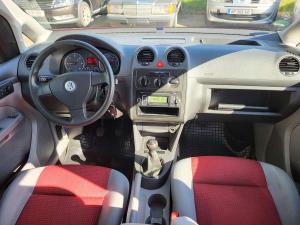 Sarkans Volkswagen Caddy 2008 Raseiniai, ar dzinēja tilpumu 2.00 L un nobraukumu 303 tūkst. km par 4750 €, foto 17 vietnē AUTOMOTO.COM.LV