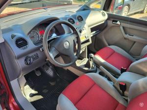 Sarkans Volkswagen Caddy 2008 Raseiniai, ar dzinēja tilpumu 2.00 L un nobraukumu 303 tūkst. km par 4750 €, foto 22 vietnē AUTOMOTO.COM.LV