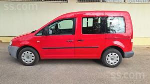 Sarkans Volkswagen Caddy 2008 Ogre, ar dzinēja tilpumu 1.90 L un nobraukumu 298 tūkst. km par 4750 €, foto 9 vietnē AUTOMOTO.COM.LV