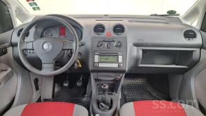 Sarkans Volkswagen Caddy 2008 Ogre, ar dzinēja tilpumu 1.90 L un nobraukumu 298 tūkst. km par 4750 €, foto 12 vietnē AUTOMOTO.COM.LV