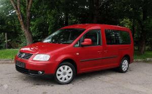 Sarkans Volkswagen Caddy 2008 Šauļi, ar dzinēja tilpumu 1.90 L un nobraukumu 263 tūkst. km par 5400 €, foto 5 vietnē AUTOMOTO.COM.LV