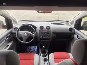 Sarkans Volkswagen Caddy 2008 Šauļi, ar dzinēja tilpumu 1.90 L un nobraukumu 263 tūkst. km par 5400 €, foto 12 vietnē AUTOMOTO.COM.LV