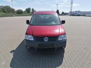 Sarkans Volkswagen Caddy 2008 Marijampole, ar dzinēja tilpumu 1.60 L un nobraukumu 296 tūkst. km par 2490 €, foto 5 vietnē AUTOMOTO.COM.LV