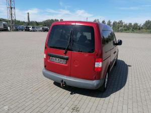 Sarkans Volkswagen Caddy 2008 Marijampole, ar dzinēja tilpumu 1.60 L un nobraukumu 296 tūkst. km par 2490 €, foto 6 vietnē AUTOMOTO.COM.LV