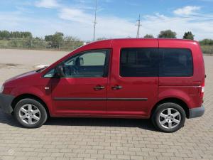 Sarkans Volkswagen Caddy 2008 Marijampole, ar dzinēja tilpumu 1.60 L un nobraukumu 296 tūkst. km par 2490 €, foto 8 vietnē AUTOMOTO.COM.LV