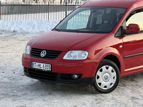 Sarkans Volkswagen Caddy 2009 Jonava, ar dzinēja tilpumu 2.00 L un nobraukumu 278 tūkst. km par 5750 €, foto 3 vietnē AUTOMOTO.COM.LV