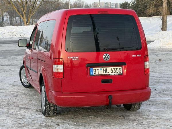 Sarkans Volkswagen Caddy 2009 Jonava, ar dzinēja tilpumu 2.00 L un nobraukumu 278 tūkst. km par 5750 €, foto 6 vietnē AUTOMOTO.COM.LV