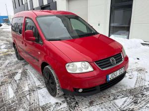 Sarkans Volkswagen Caddy 2009 Viļņa, ar dzinēja tilpumu 1.97 L un nobraukumu 395 tūkst. km par 2500 €, foto 3 vietnē AUTOMOTO.COM.LV