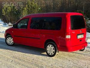 Sarkans Volkswagen Caddy 2009 Ventspils, ar dzinēja tilpumu 1.90 L un nobraukumu 301 tūkst. km par 5850 €, foto 12 vietnē AUTOMOTO.COM.LV