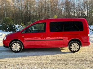 Sarkans Volkswagen Caddy 2009 Ventspils, ar dzinēja tilpumu 1.90 L un nobraukumu 301 tūkst. km par 5850 €, foto 15 vietnē AUTOMOTO.COM.LV