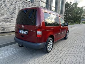 Sarkans Volkswagen Caddy 2009 Tukums, ar dzinēja tilpumu 1.90 L un nobraukumu 241 tūkst. km par 4990 €, foto 10 vietnē AUTOMOTO.COM.LV