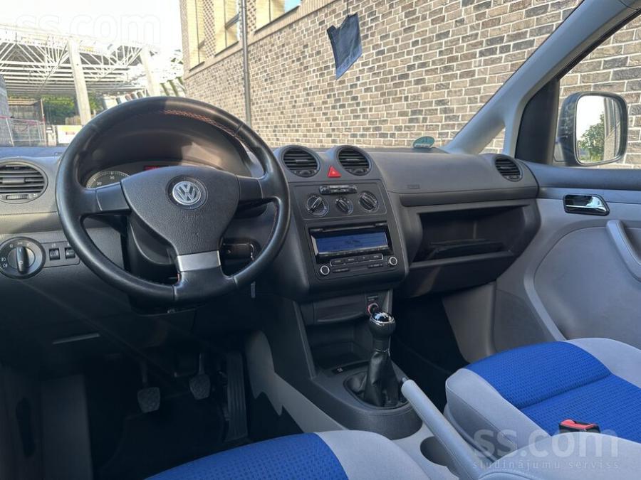 Sarkans Volkswagen Caddy 2009 Tukums, ar dzinēja tilpumu 1.90 L un nobraukumu 241 tūkst. km par 4990 €, foto 13 vietnē AUTOMOTO.COM.LV