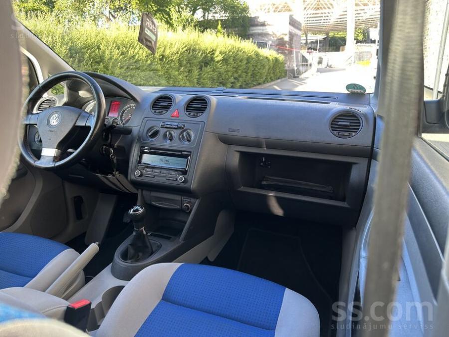 Sarkans Volkswagen Caddy 2009 Tukums, ar dzinēja tilpumu 1.90 L un nobraukumu 241 tūkst. km par 4990 €, foto 14 vietnē AUTOMOTO.COM.LV