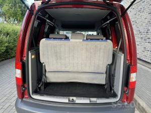 Sarkans Volkswagen Caddy 2009 Tukums, ar dzinēja tilpumu 1.90 L un nobraukumu 241 tūkst. km par 4990 €, foto 27 vietnē AUTOMOTO.COM.LV