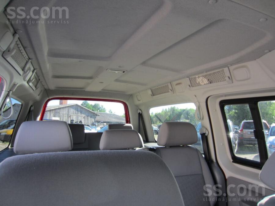 Red Volkswagen Caddy 2009 in Riga, with an engine capacity of 1.90 L and mileage of 216 thousand km for 5950 €, photo 18 on AUTOMOTO.COM.LV