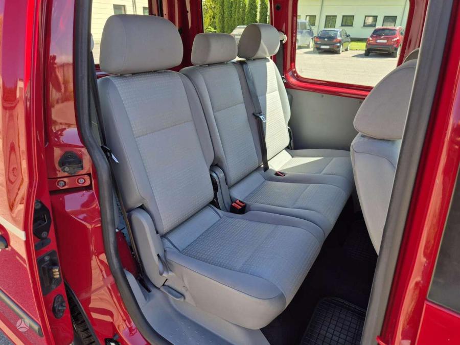 Sarkans Volkswagen Caddy 2009 Mažeikiai, ar dzinēja tilpumu 1.90 L un nobraukumu 295 tūkst. km par 4350 €, foto 9 vietnē AUTOMOTO.COM.LV