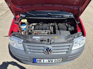 Red Volkswagen Caddy 2009 in Mazeikiai, with an engine capacity of 1.90 L and mileage of 295 thousand km for 4350 €, photo 12 on AUTOMOTO.COM.LV