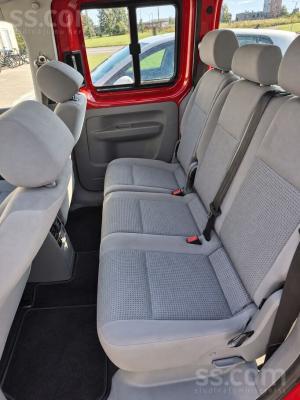 Sarkans Volkswagen Caddy 2009 Bauska, ar dzinēja tilpumu 1.40 L un nobraukumu 280 tūkst. km par 3950 €, foto 6 vietnē AUTOMOTO.COM.LV