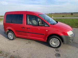 Sarkans Volkswagen Caddy 2009 Kauņa, ar dzinēja tilpumu 1.40 L un nobraukumu 251 tūkst. km par 1850 €, foto 3 vietnē AUTOMOTO.COM.LV