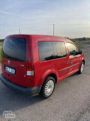 Sarkans Volkswagen Caddy 2009 Kauņa, ar dzinēja tilpumu 1.40 L un nobraukumu 251 tūkst. km par 1850 €, foto 7 vietnē AUTOMOTO.COM.LV