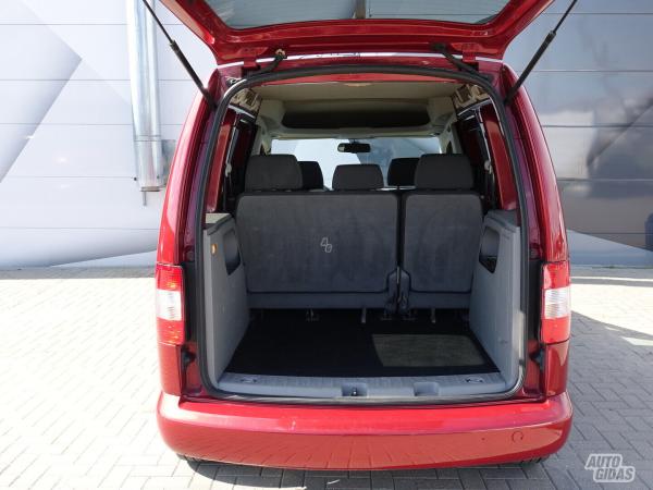 Red Volkswagen Caddy 2010 in Ramuciai, with an engine capacity of 1.60 L and mileage of 185 thousand km for 4650 €, photo 11 on AUTOMOTO.COM.LV
