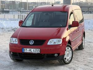 Red Volkswagen Caddy 2010 in Jonava, with an engine capacity of 2.00 L and mileage of 278 thousand km for 5750 €, photo  on AUTOMOTO.COM.LV