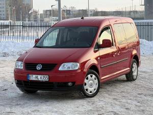 Red Volkswagen Caddy 2010 in Jonava, with an engine capacity of 2.00 L and mileage of 278 thousand km for 5750 €, photo 2 on AUTOMOTO.COM.LV