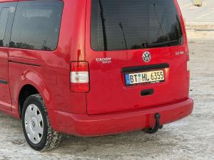 Red Volkswagen Caddy 2010 in Jonava, with an engine capacity of 2.00 L and mileage of 278 thousand km for 5750 €, photo 7 on AUTOMOTO.COM.LV
