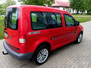 Красный Фольксваген Кадди 2010 в Балви, объемом двигателя 1.90 л и пробегом 200 тыс. км за 5950 €, фото 14 на AUTOMOTO.COM.LV