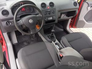 Красный Фольксваген Кадди 2010 в Балви, объемом двигателя 1.90 л и пробегом 200 тыс. км за 5950 €, фото 16 на AUTOMOTO.COM.LV
