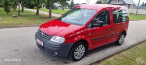 Sarkans Volkswagen Caddy 2010 Kėdainiai, ar dzinēja tilpumu 1.90 L un nobraukumu 293 tūkst. km par 3899 €, foto 3 vietnē AUTOMOTO.COM.LV