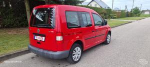 Sarkans Volkswagen Caddy 2010 Kėdainiai, ar dzinēja tilpumu 1.90 L un nobraukumu 293 tūkst. km par 3899 €, foto 7 vietnē AUTOMOTO.COM.LV