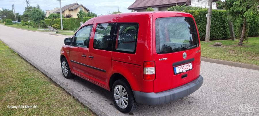 Sarkans Volkswagen Caddy 2010 Kėdainiai, ar dzinēja tilpumu 1.90 L un nobraukumu 293 tūkst. km par 3899 €, foto 8 vietnē AUTOMOTO.COM.LV