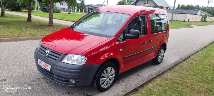 Sarkans Volkswagen Caddy 2010 Kėdainiai, ar dzinēja tilpumu 1.90 L un nobraukumu 293 tūkst. km par 3899 €, foto 11 vietnē AUTOMOTO.COM.LV