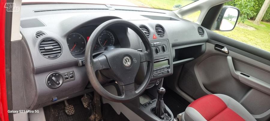 Sarkans Volkswagen Caddy 2010 Kėdainiai, ar dzinēja tilpumu 1.90 L un nobraukumu 293 tūkst. km par 3899 €, foto 12 vietnē AUTOMOTO.COM.LV