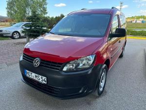 Sarkans Volkswagen Caddy 2011 Viļņa, ar dzinēja tilpumu 1.60 L un nobraukumu 235 tūkst. km par 6700 €, foto 3 vietnē AUTOMOTO.COM.LV