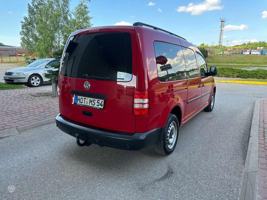 Sarkans Volkswagen Caddy 2011 Viļņa, ar dzinēja tilpumu 1.60 L un nobraukumu 235 tūkst. km par 6700 €, foto 11 vietnē AUTOMOTO.COM.LV