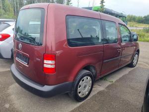 Sarkans Volkswagen Caddy 2011 Utena, ar dzinēja tilpumu 1.60 L un nobraukumu 243 tūkst. km par 6150 €, foto 7 vietnē AUTOMOTO.COM.LV