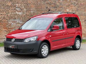 Sarkans Volkswagen Caddy 2011 Kėdainiai, ar dzinēja tilpumu 1.60 L un nobraukumu 284 tūkst. km par 5950 €, foto 1 vietnē AUTOMOTO.COM.LV