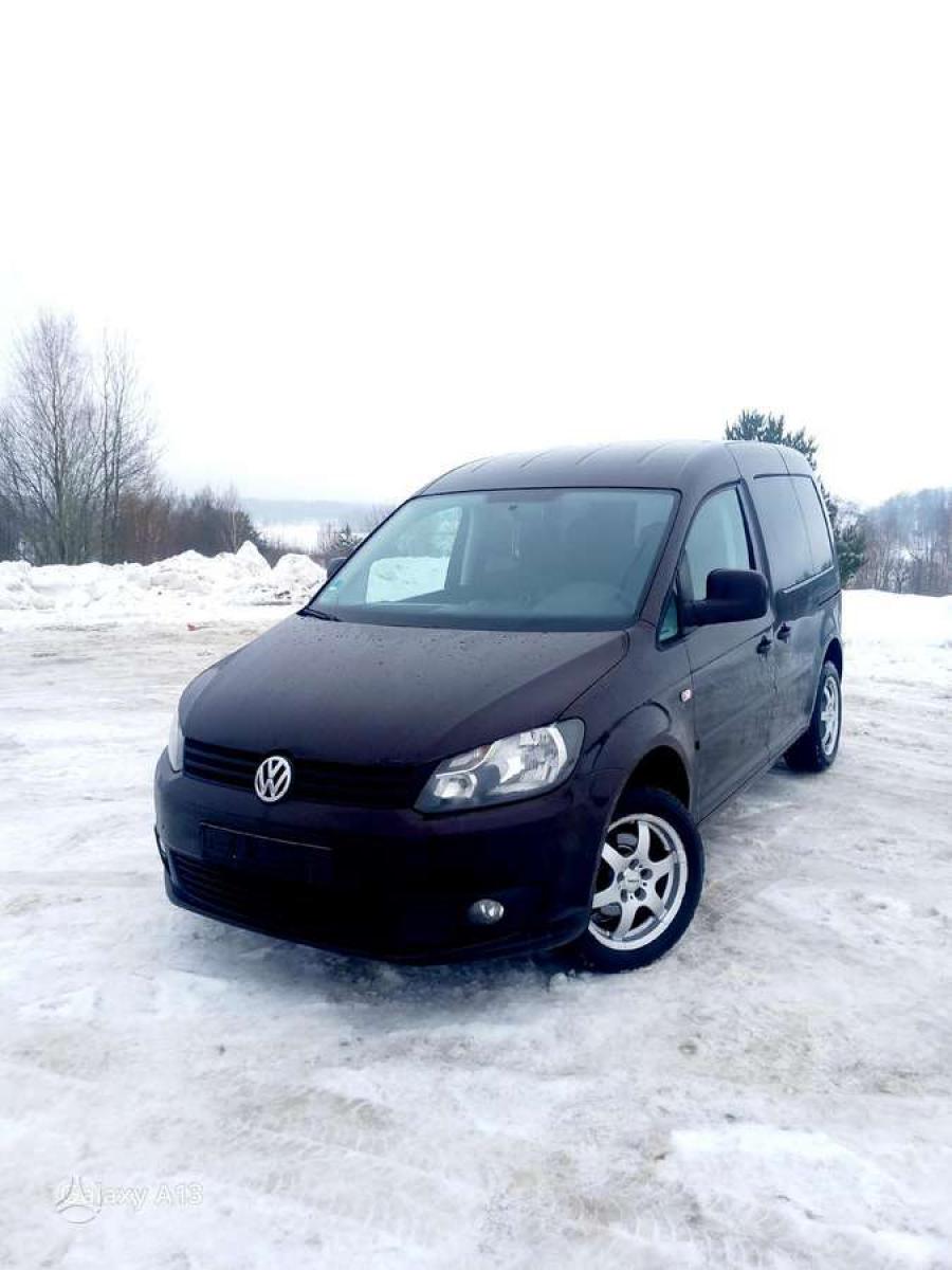 Sarkans Volkswagen Caddy 2012 Viļņa, ar dzinēja tilpumu 1.60 L un nobraukumu 266 tūkst. km par 5600 €, foto 1 vietnē AUTOMOTO.COM.LV