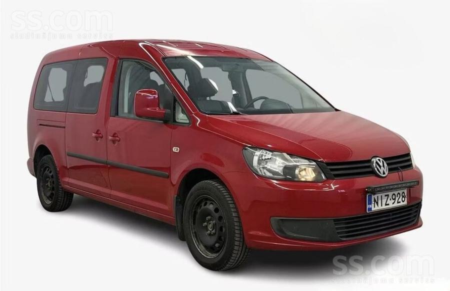 Sarkans Volkswagen Caddy 2012 Jelgava, ar dzinēja tilpumu 1.60 L un nobraukumu 340 tūkst. km par 4800 €, foto 1 vietnē AUTOMOTO.COM.LV