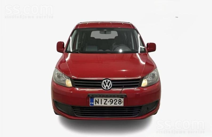 Sarkans Volkswagen Caddy 2012 Jelgava, ar dzinēja tilpumu 1.60 L un nobraukumu 340 tūkst. km par 4800 €, foto 3 vietnē AUTOMOTO.COM.LV