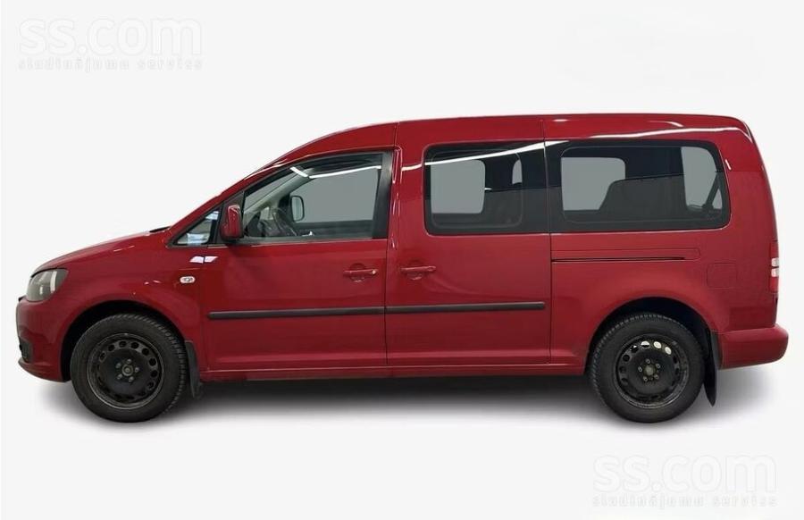 Sarkans Volkswagen Caddy 2012 Jelgava, ar dzinēja tilpumu 1.60 L un nobraukumu 340 tūkst. km par 4800 €, foto 4 vietnē AUTOMOTO.COM.LV