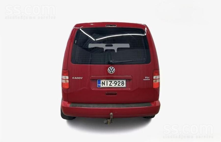 Sarkans Volkswagen Caddy 2012 Jelgava, ar dzinēja tilpumu 1.60 L un nobraukumu 340 tūkst. km par 4800 €, foto 5 vietnē AUTOMOTO.COM.LV