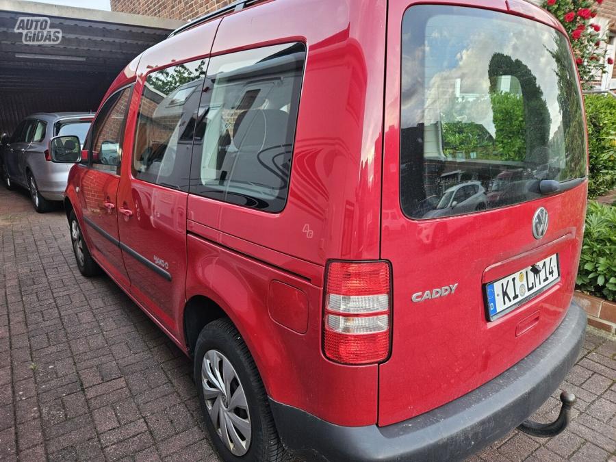 Sarkans Volkswagen Caddy 2013 Kluonaliai, ar dzinēja tilpumu 1.20 L un nobraukumu 198 tūkst. km par 4499 €, foto 5 vietnē AUTOMOTO.COM.LV