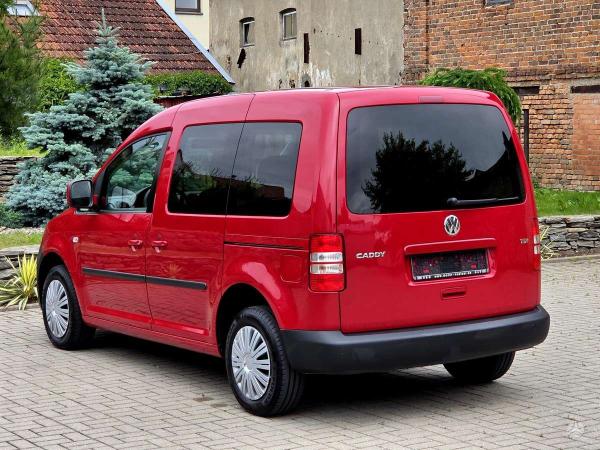 Sarkans Volkswagen Caddy 2013 Kėdainiai, ar dzinēja tilpumu 1.60 L un nobraukumu 229 tūkst. km par 6250 €, foto 6 vietnē AUTOMOTO.COM.LV