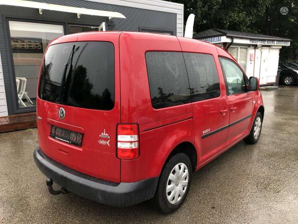 Sarkans Volkswagen Caddy 2013 Klaipėda, ar dzinēja tilpumu 2.00 L un nobraukumu 223 tūkst. km par 4700 €, foto 4 vietnē AUTOMOTO.COM.LV