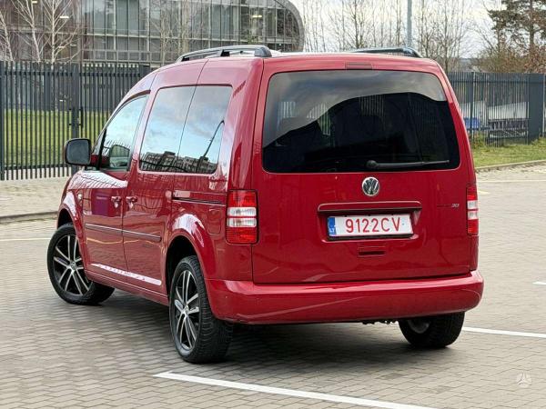 Sarkans Volkswagen Caddy 2014 Jonava, ar dzinēja tilpumu 1.97 L un nobraukumu 300 tūkst. km par 8490 €, foto 5 vietnē AUTOMOTO.COM.LV